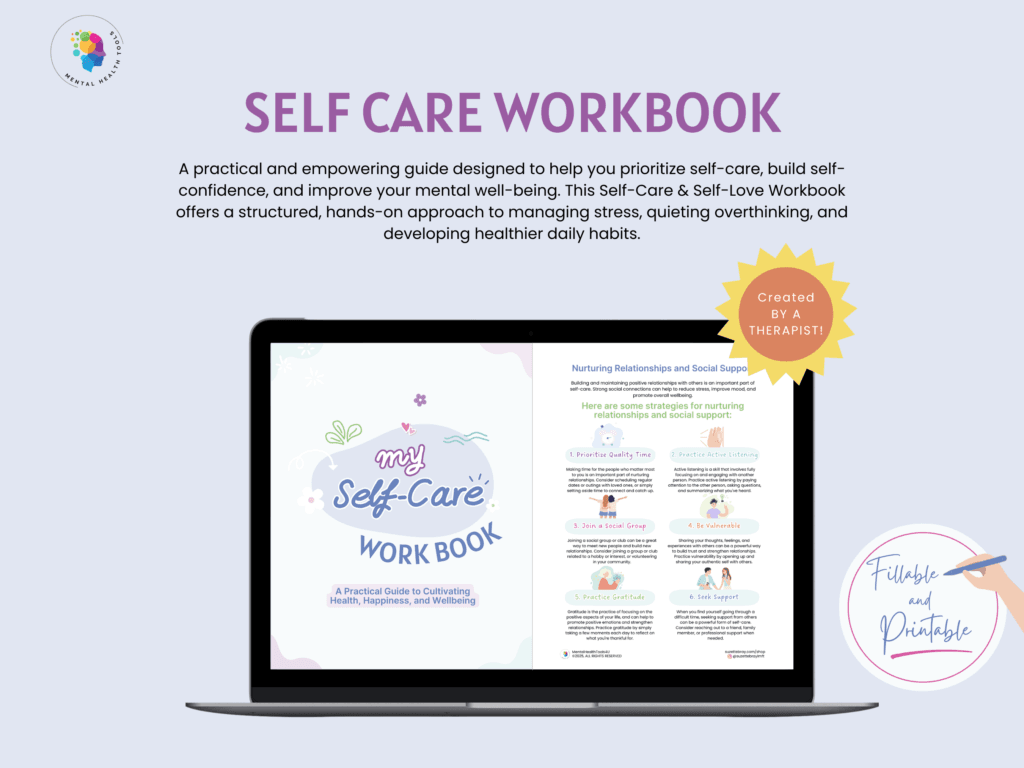 Self-Care Workbook for Mental Health – Suzette Bray, LMFT